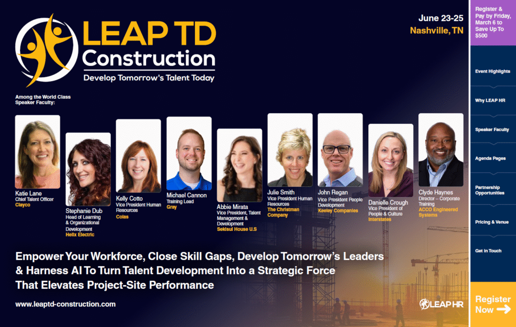 LEAP TD: Construction 2026